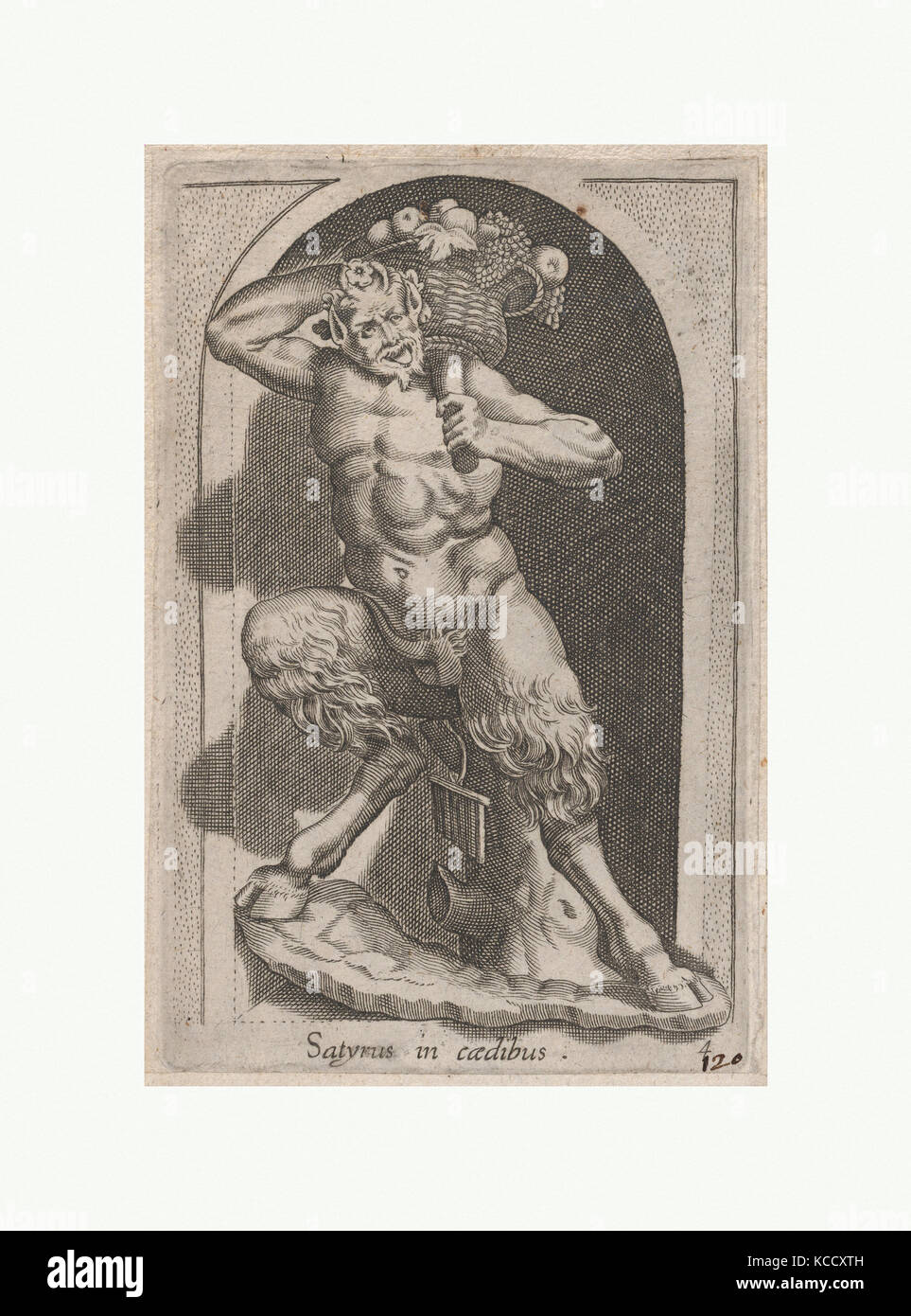 Speculum Romanae Magnificentiae: Satyr (Satyrus in caedibus), Anonymous ...