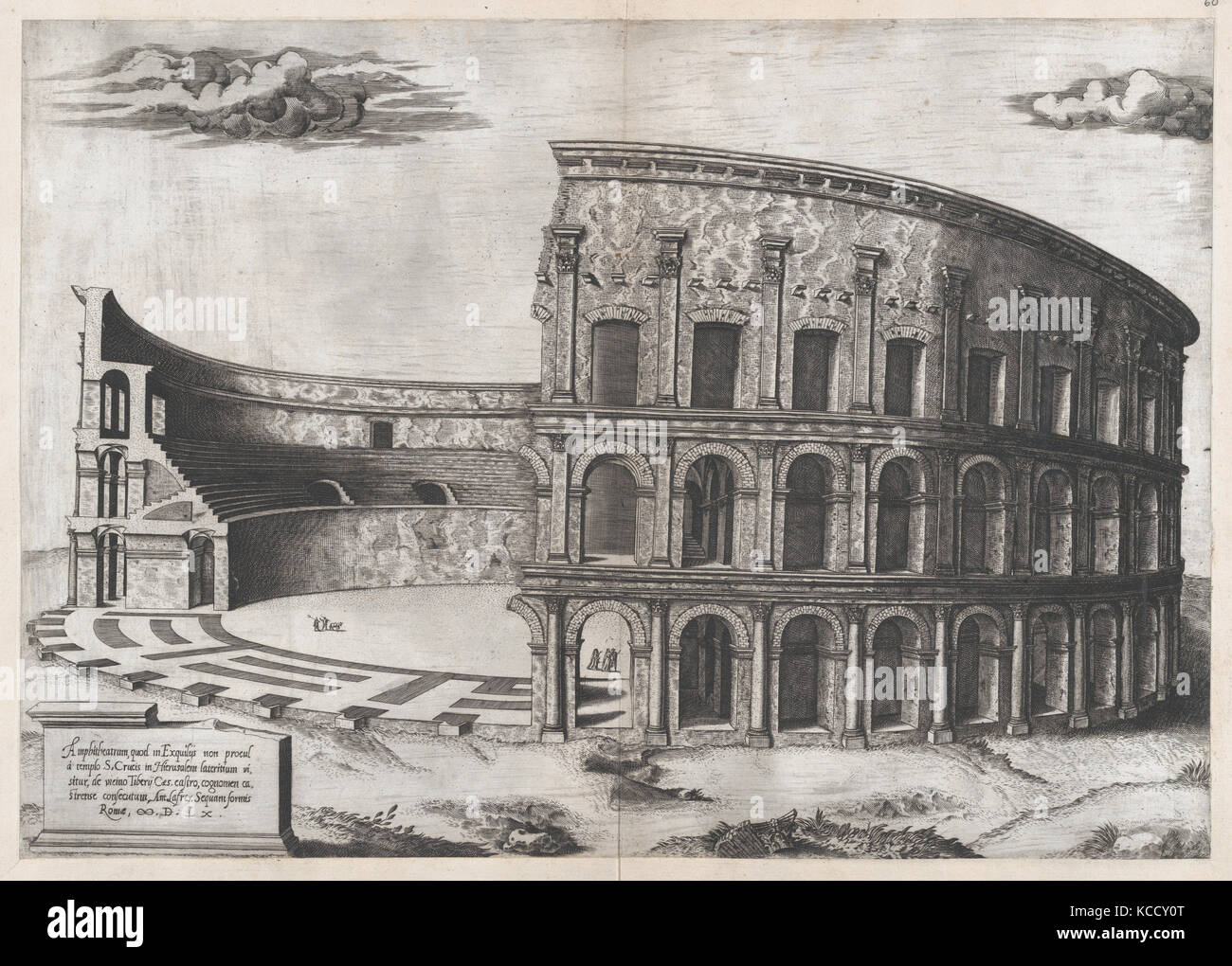 Speculum Romanae Magnificentiae: Amphiteathrum Castrense, Anonymous ...
