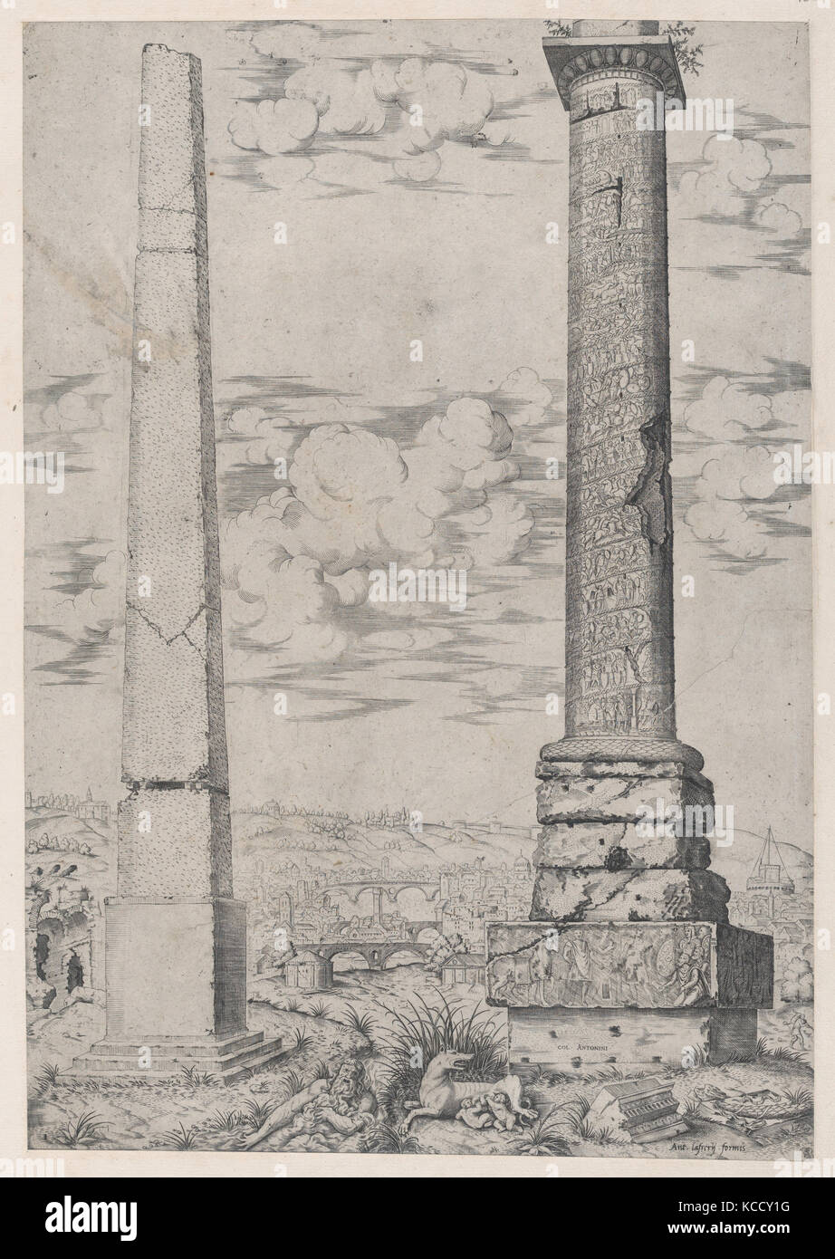 Speculum Romanae Magnificentiae: Column of Antoninus and a Roman ...