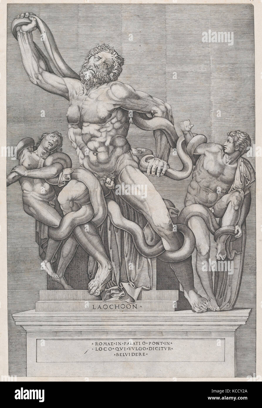 Speculum Romanae Magnificentiae: Laocoon, Attributed to Nicolas ...