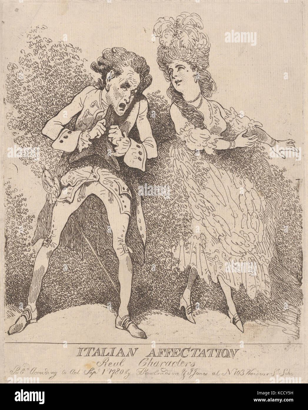 Italian affectation hi-res stock photography and images - Alamy