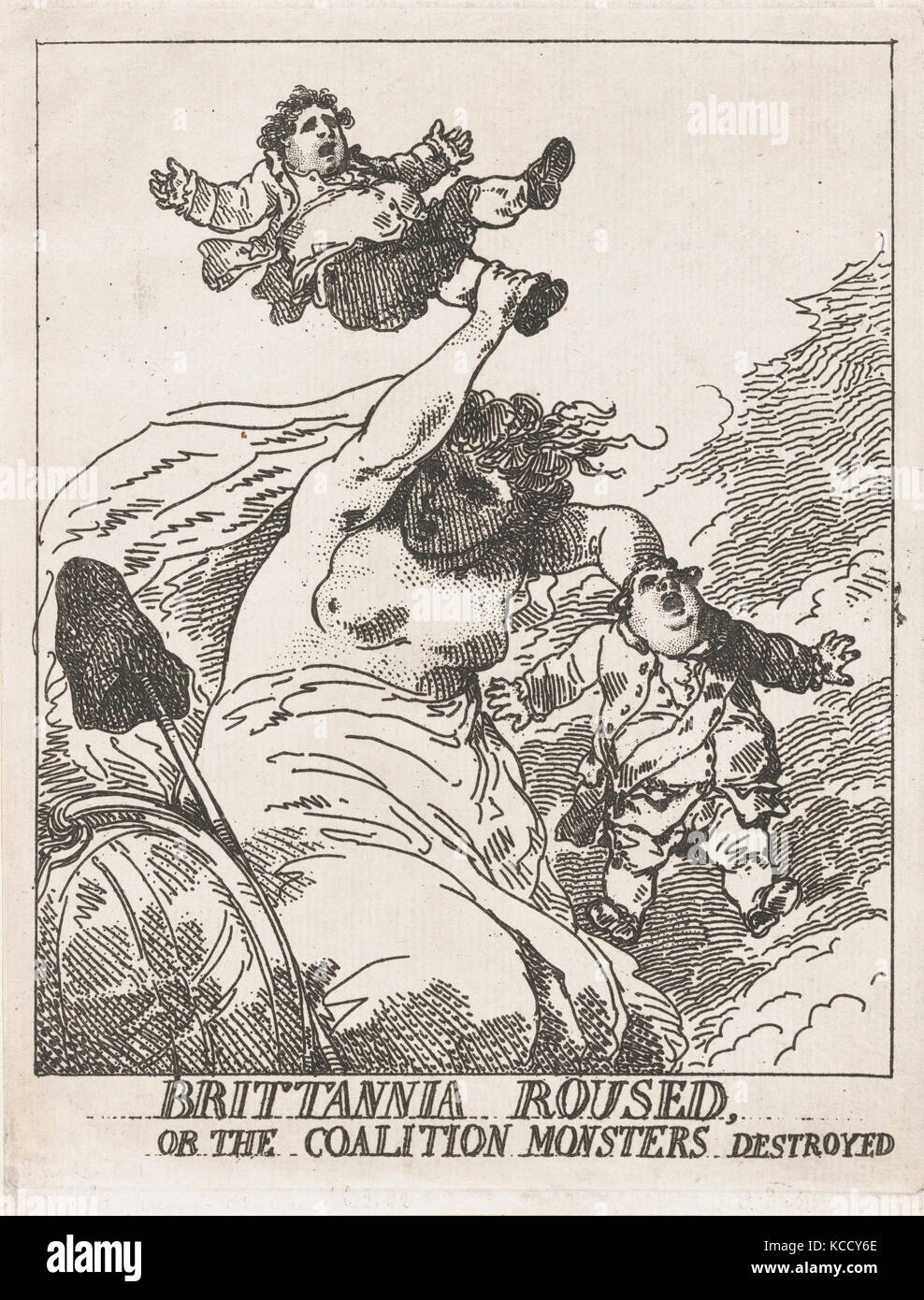 Britannia roused hi-res stock photography and images - Alamy