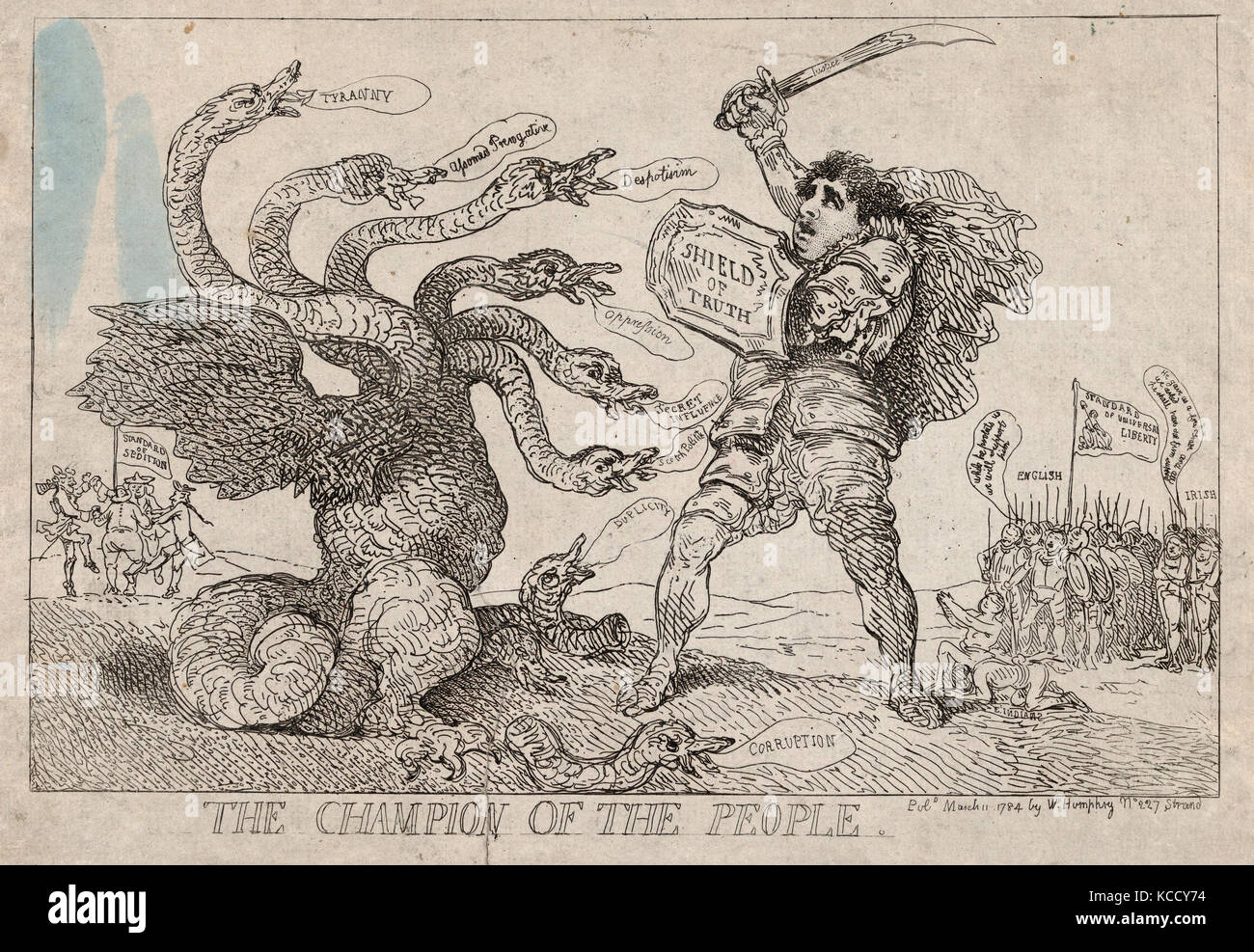 Drawings and Prints, Print, The Champion of the People, Artist ...