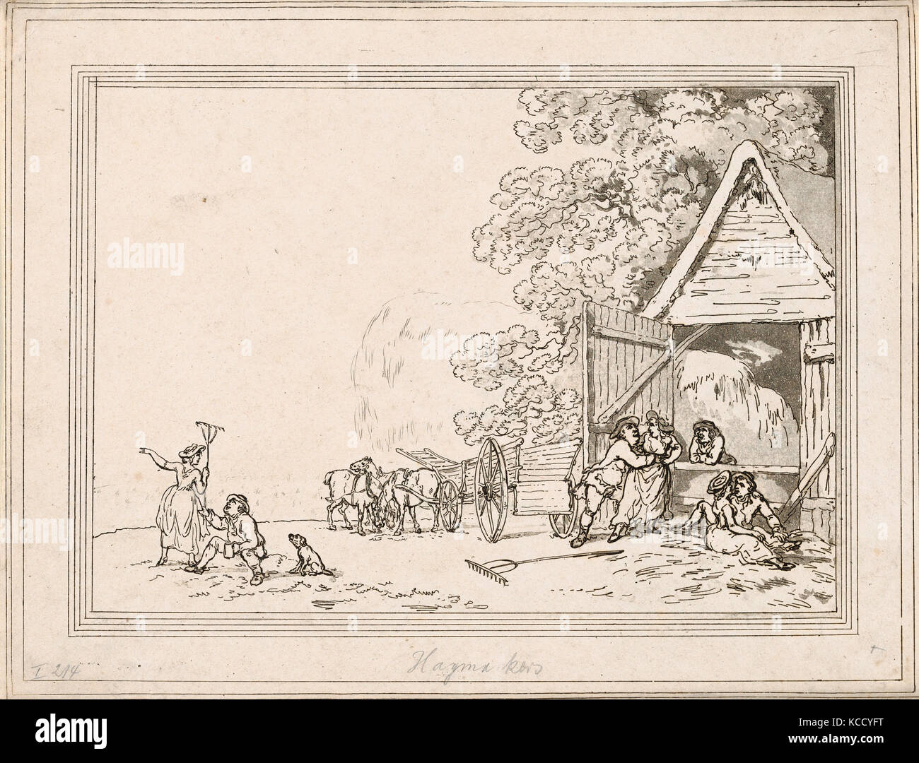 The Haymakers, Thomas Rowlandson, British, London 1757–1827 London ...