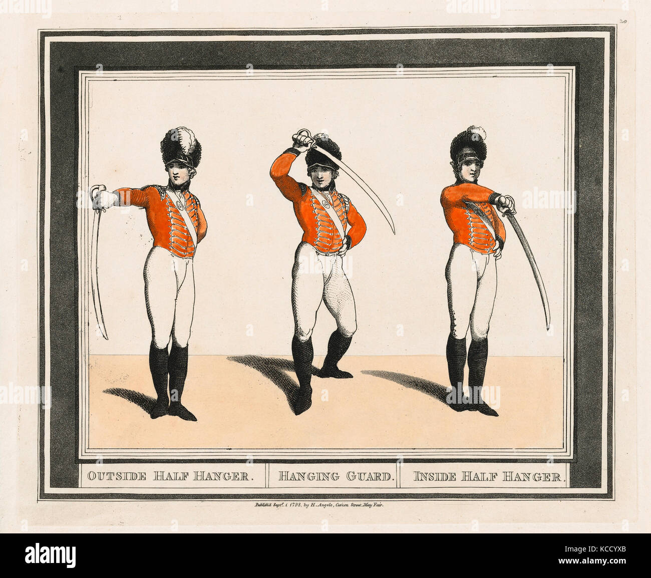 Drawings and Prints, Print, Outside Half Hanger, Hanging Guard, Inside ...