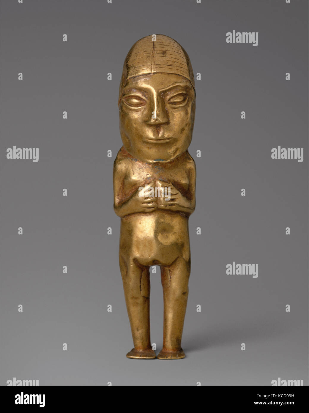 Female figure, 15th–early 16th century, Peru, Inca, Gold, H. 2 3/8 x W ...