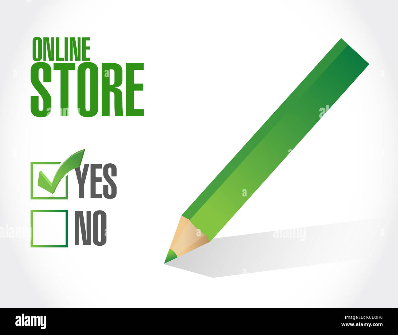 online store approval sign concept illustration design over a white ...