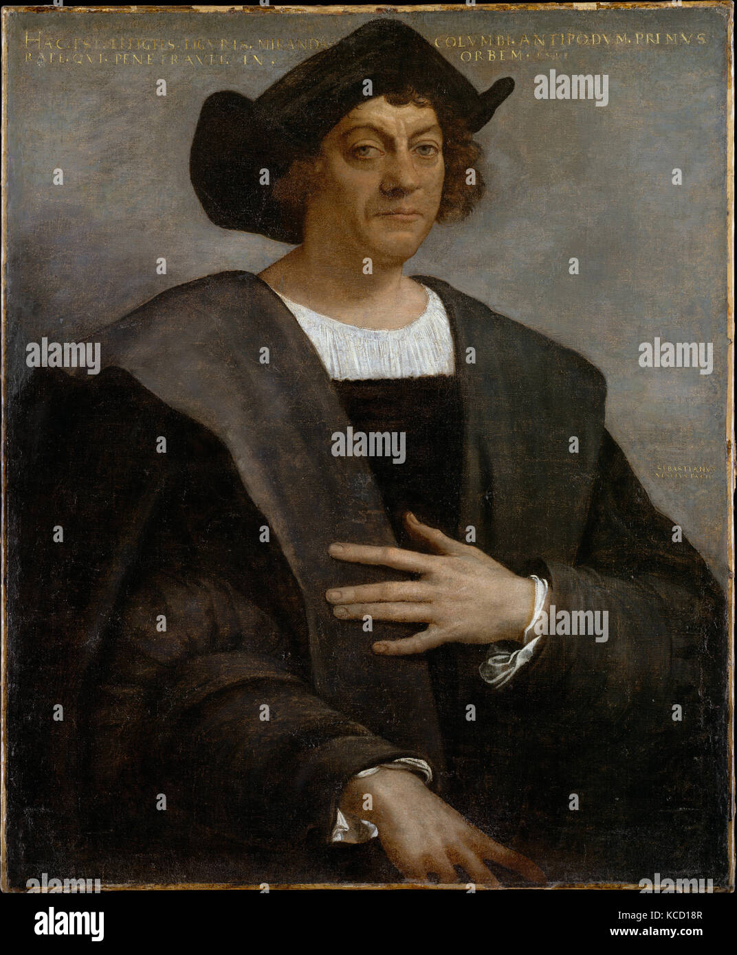 Portrait of a Man, Said to be Christopher Columbus (born about 1446 ...