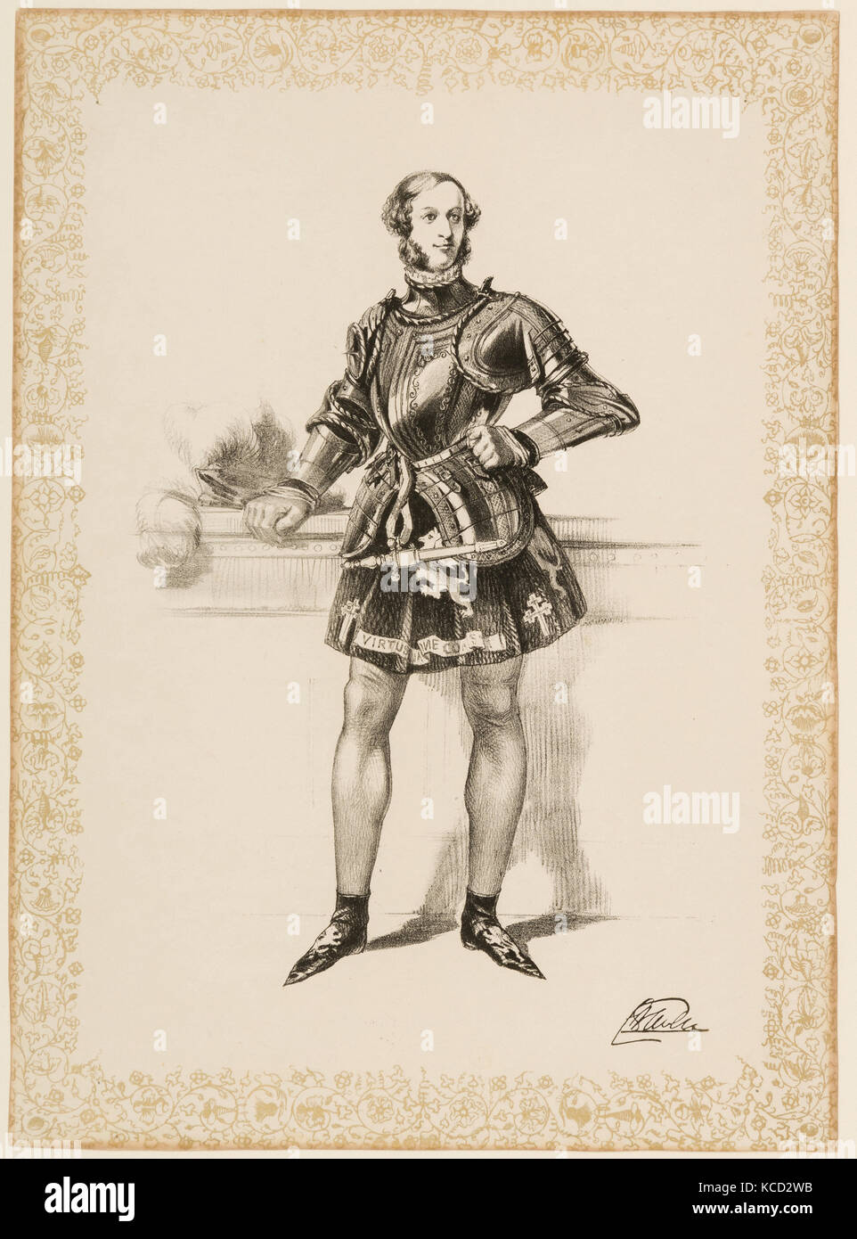 Print of William 2nd Earl of Craven in Costume Worn at Eglinton ...