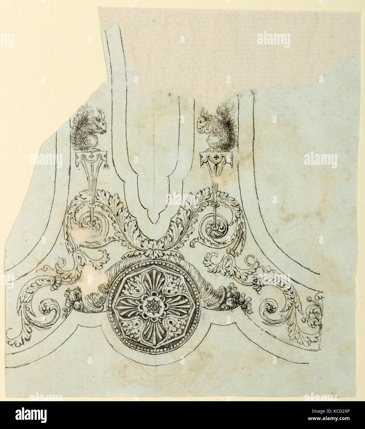 Design for the Decoration of the Surround of the Barrel Tang of a ...
