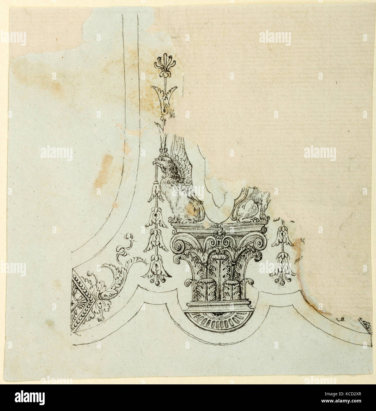 Partial Design for the Decoration of the Surround of the Barrel Tang of ...