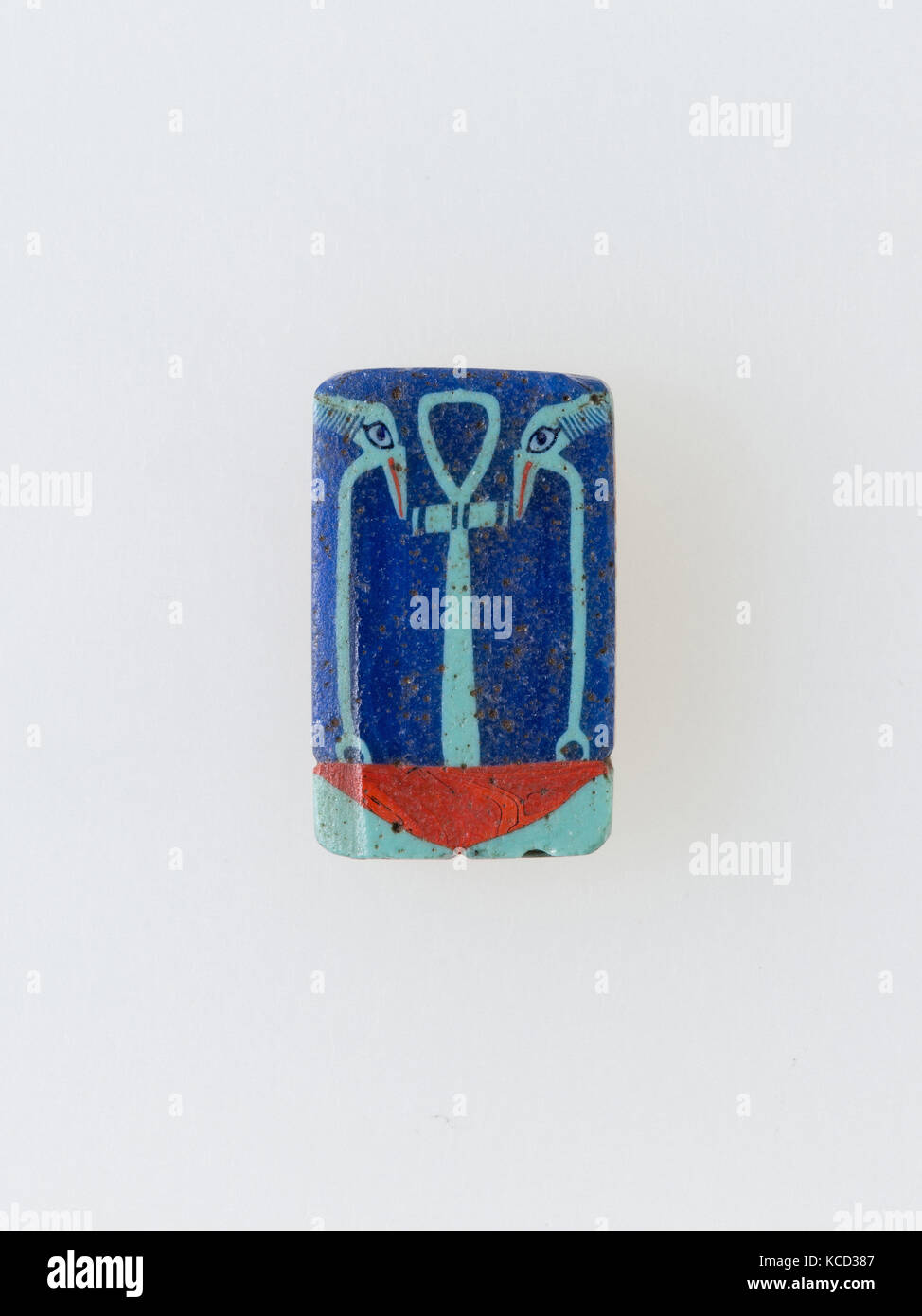 Inlay, ankh with was scepters, Ptolemaic Period–Roman Period, 100 BC ...