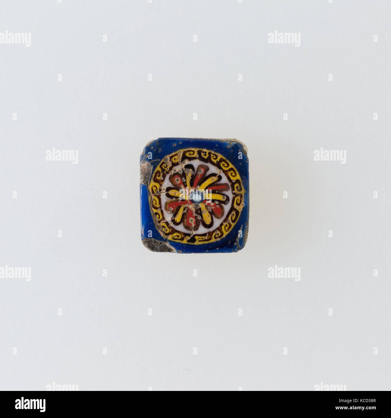 Inlay, rosette, Ptolemaic Period–Roman Period, 100 BC–100 AD, From ...