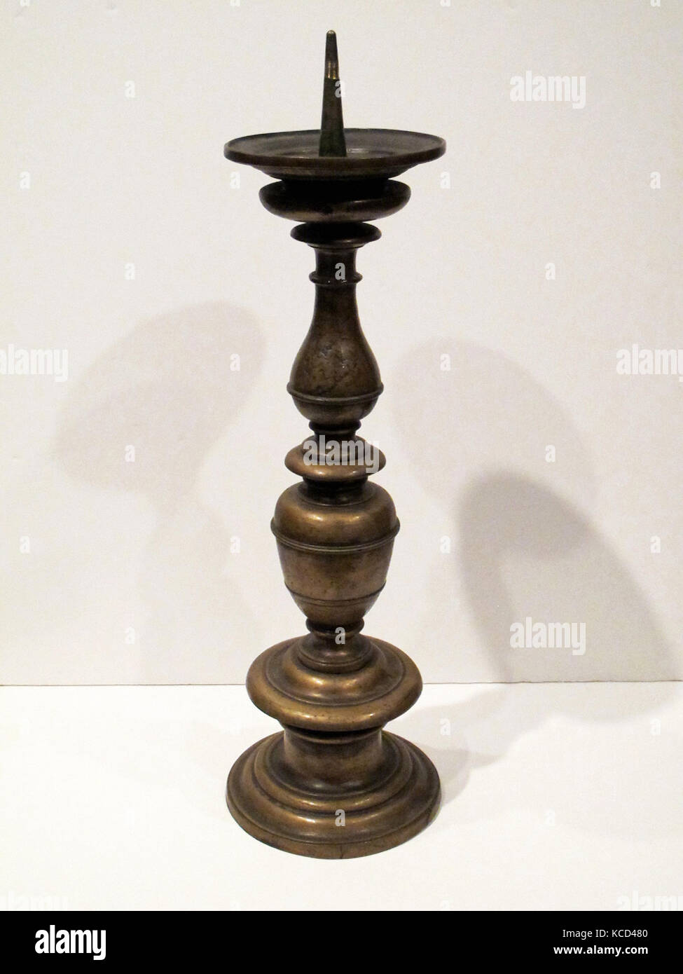 Candlestick, 19th century (?), in 17th century Flemish or German style ...