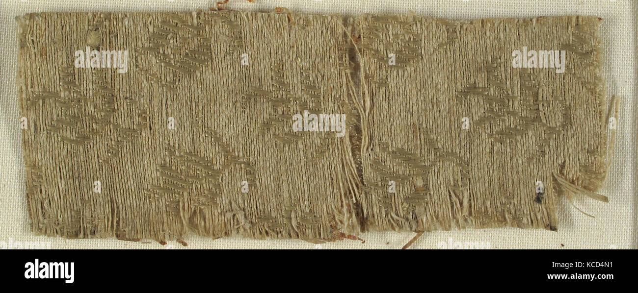 Textile, 16th century, German, Linen, Overall: 1 3/8 × 3 in. (3.5 × 7.6 ...