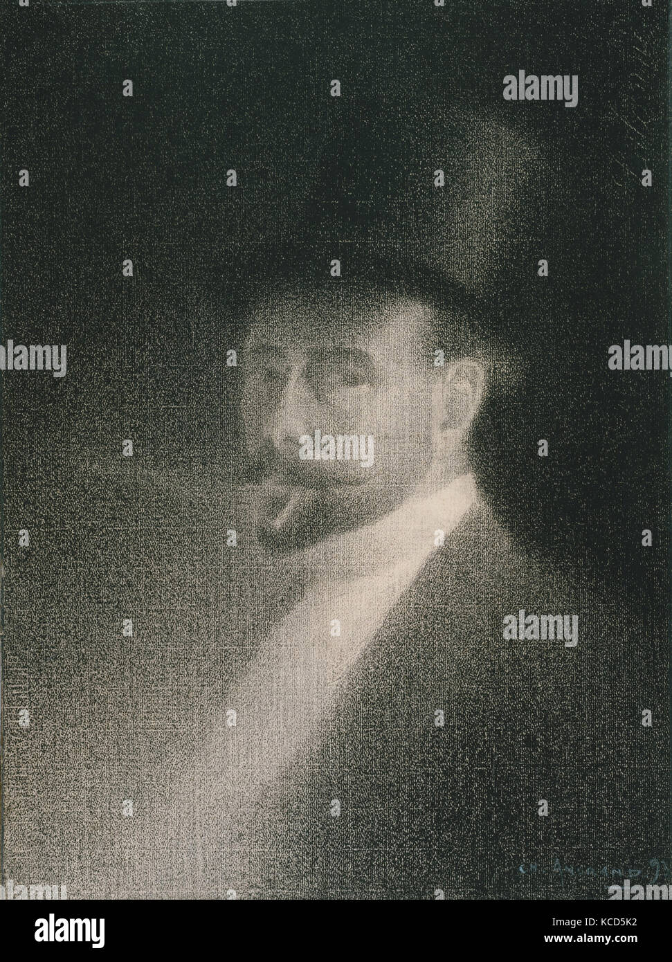 Georges seurat portrait hi-res stock photography and images - Alamy