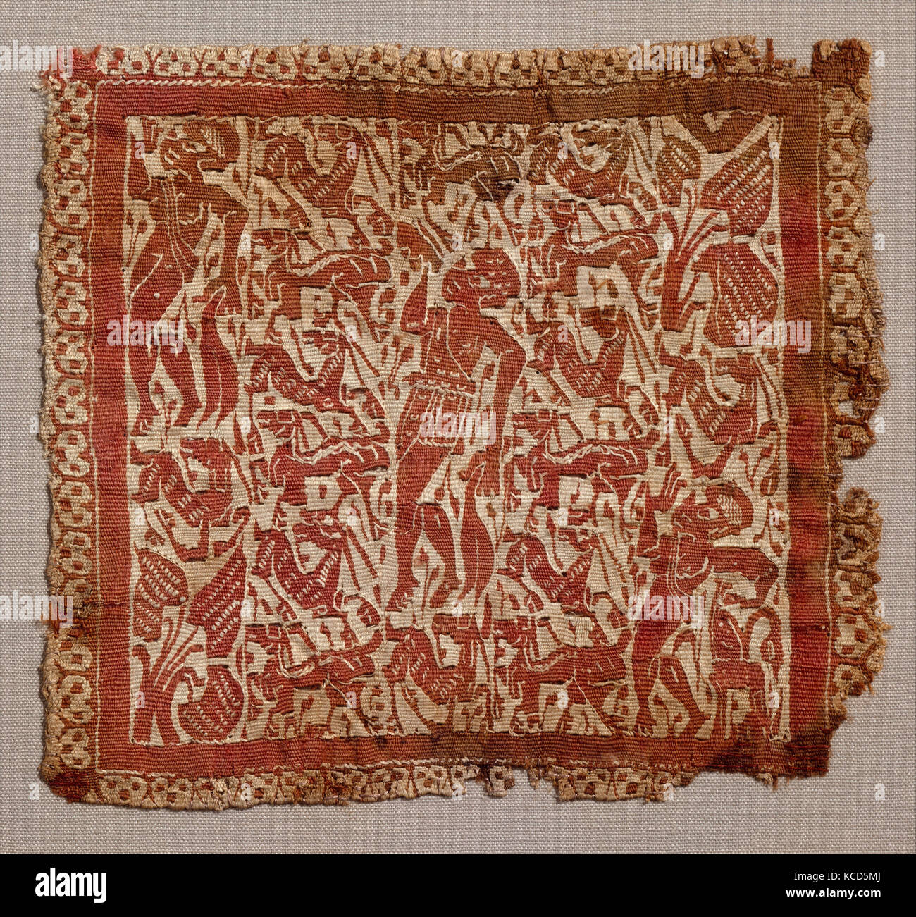 Square with Bucolic Landscape, 4th–6th century, Attributed to Egypt ...