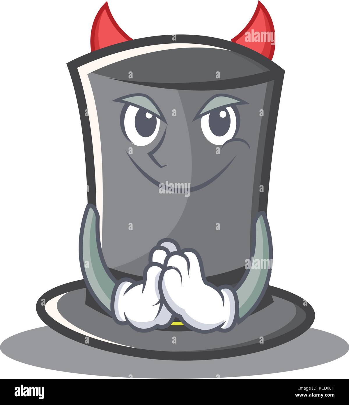 Devil Thanksgiving hat character cartoon Stock Vector Image & Art - Alamy