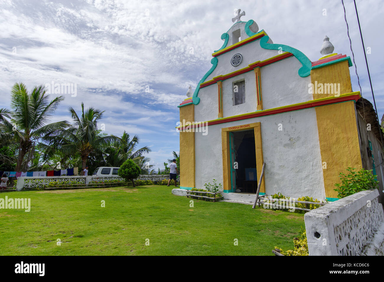 Church in Chavayan town, Sabtang Island, Batanes , Philippines Stock ...