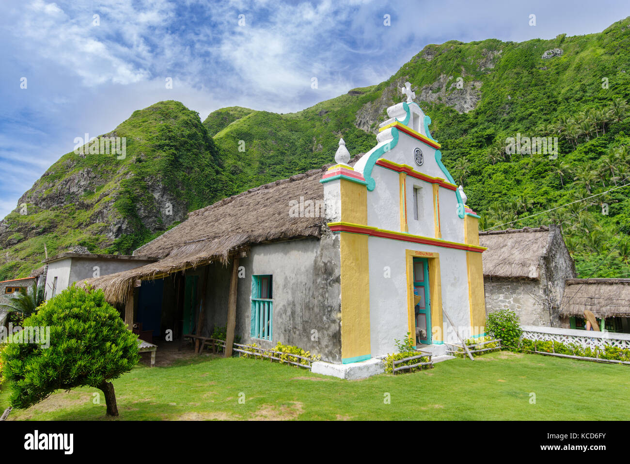 Church in Chavayan town, Sabtang Island, Batanes , Philippines Stock ...