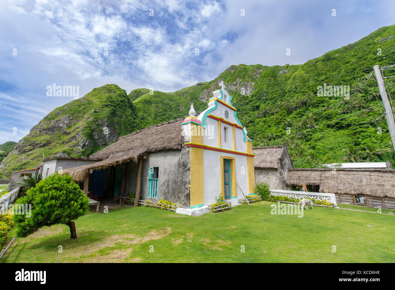 Church in Chavayan town, Sabtang Island, Batanes , Philippines Stock ...