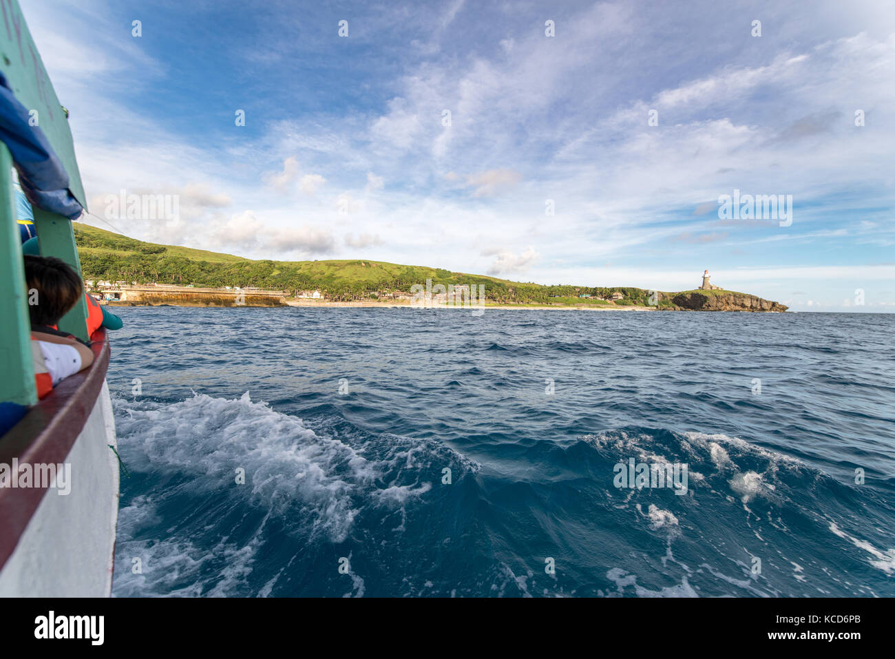 sabtang island form boat, Batanes,Philippines Stock Photo - Alamy