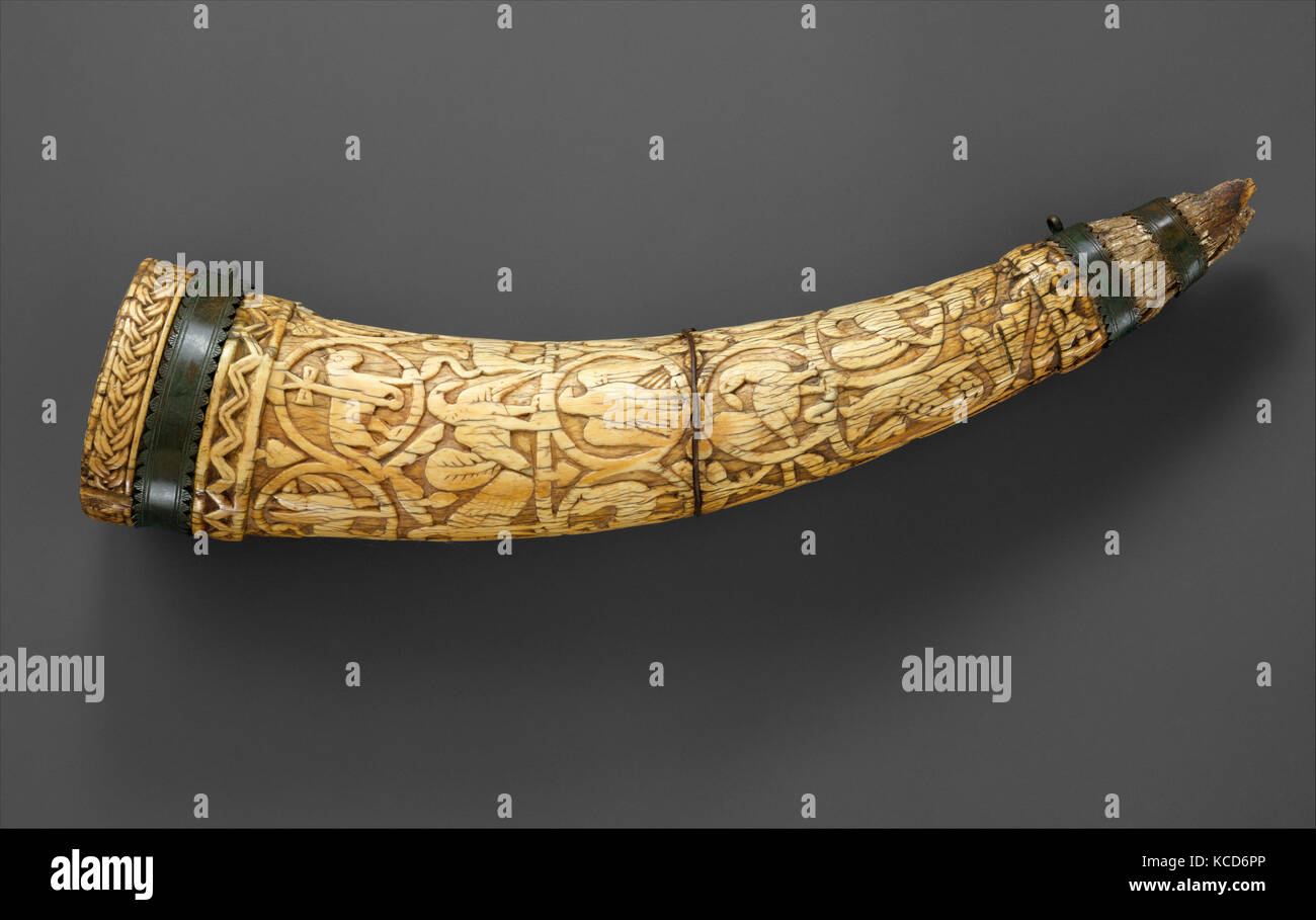 Oliphant, 12th century, Made in Almalfi, Italy, South Italian, Ivory ...