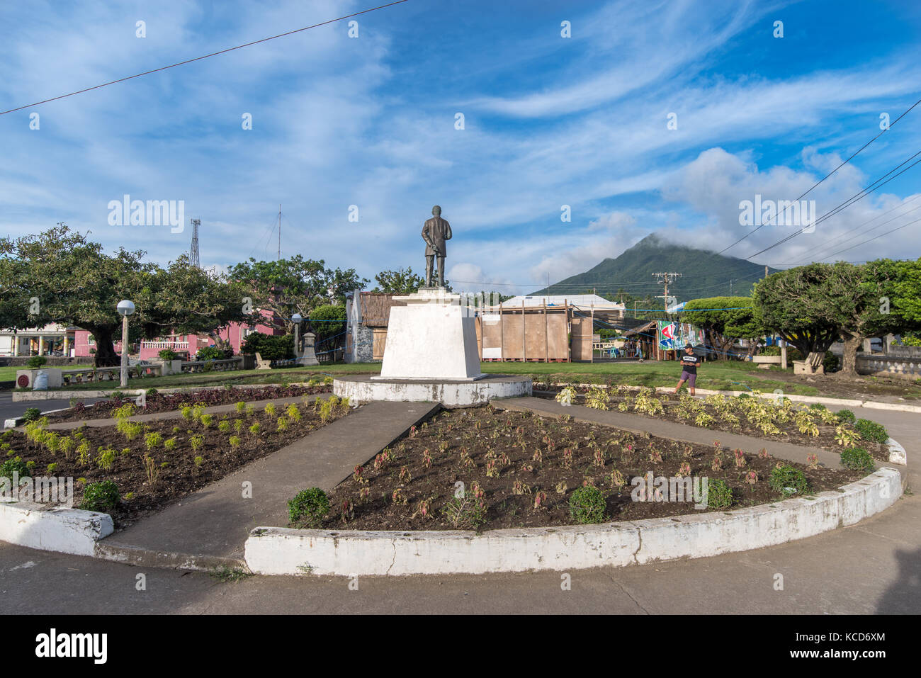 Rizal statue in Basco Plaza , Batanes , Philippines Stock Photo - Alamy