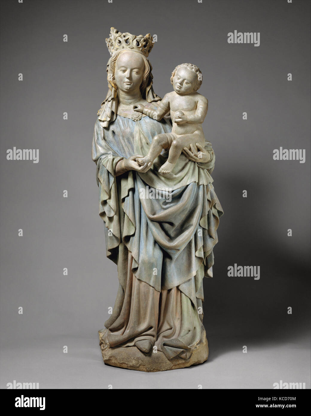 Virgin and Child, ca. 1425–30, Made in Nuremberg, German, Sandstone ...