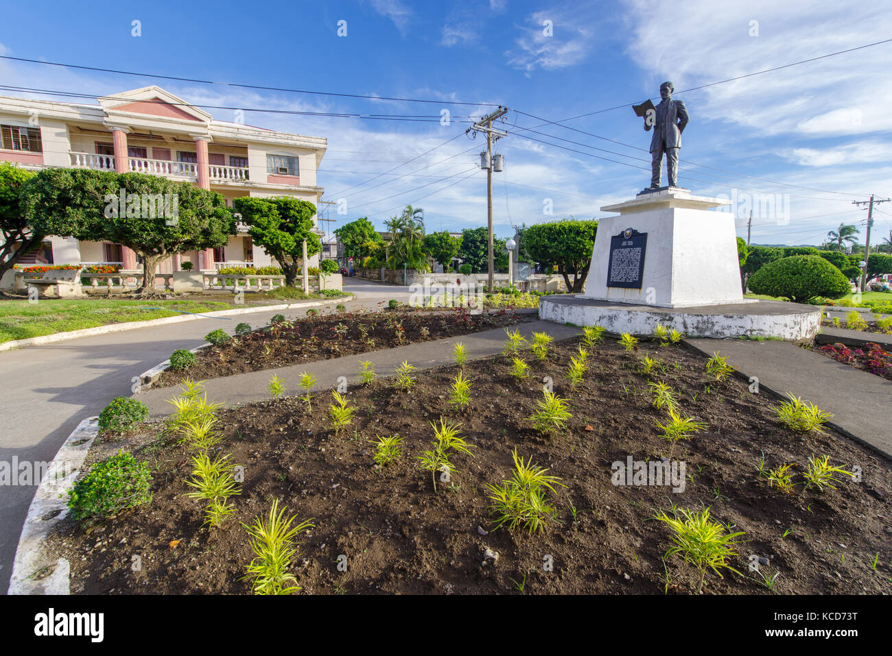 Rizal statue in Basco Plaza , Batanes , Philippines Stock Photo - Alamy