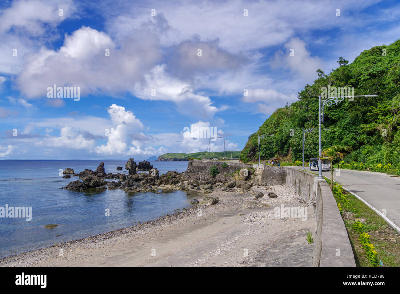 beach road at Ivana, Batanes, Philippines Stock Photo - Alamy