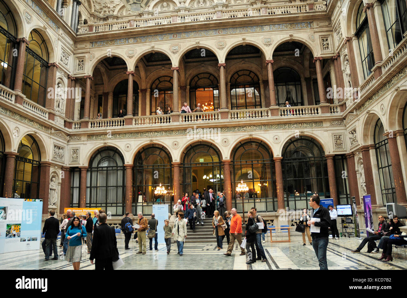 Durbar Court designed by Sir Matthew Digby Wyatt at the Foreign and ...