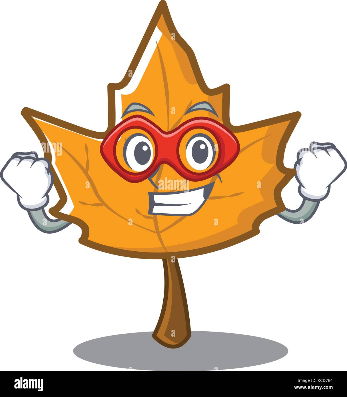 Super hero maple character cartoon style Stock Vector Image & Art - Alamy