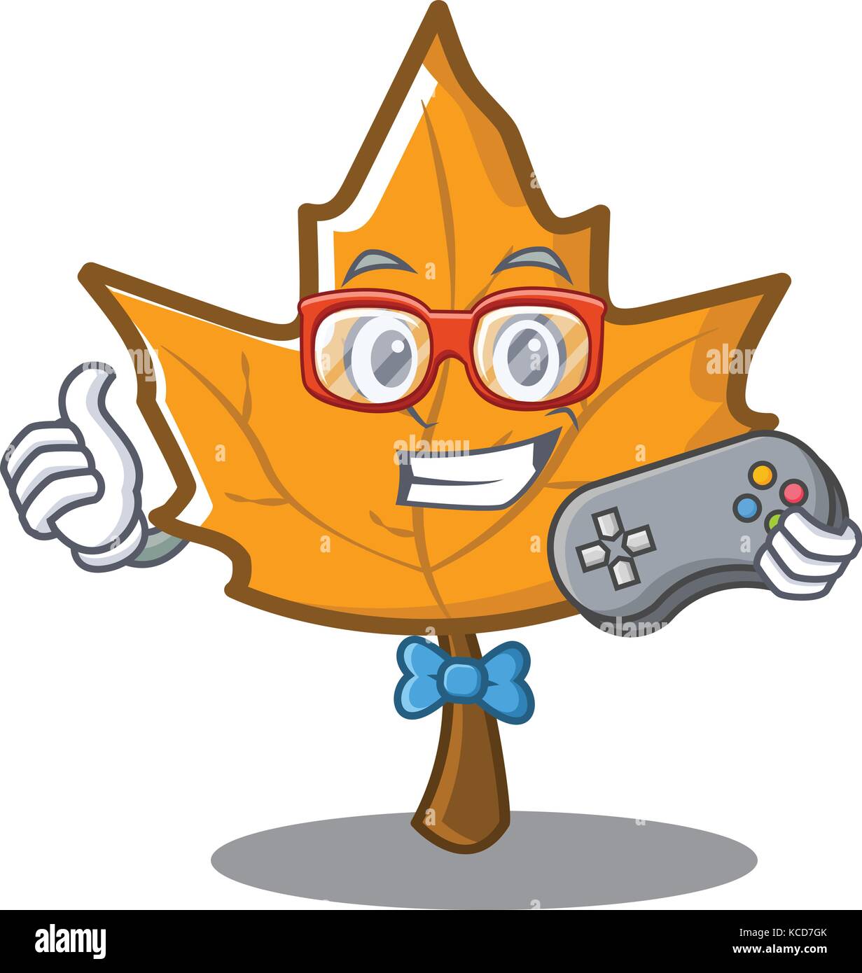 Gamer maple character cartoon style Stock Vector Image & Art - Alamy