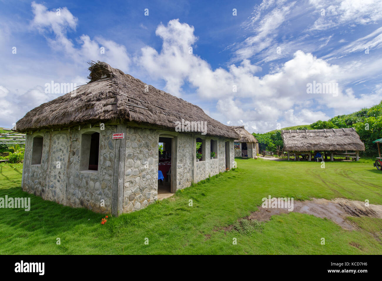 restaurant at Morong Beach, Sabtang, Batanes , Philippines Stock Photo ...