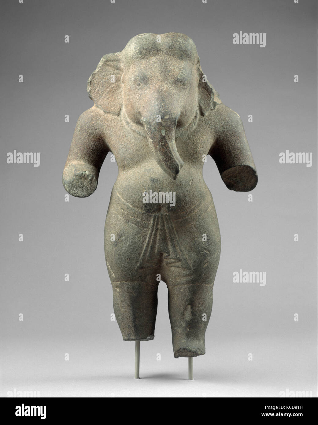 Standing Ganesha, pre-Angkor period, second half of the 7th century ...