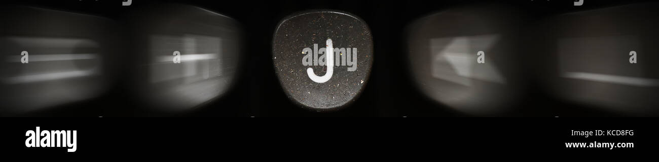 The letter of the alphabet in English J Stock Photo - Alamy