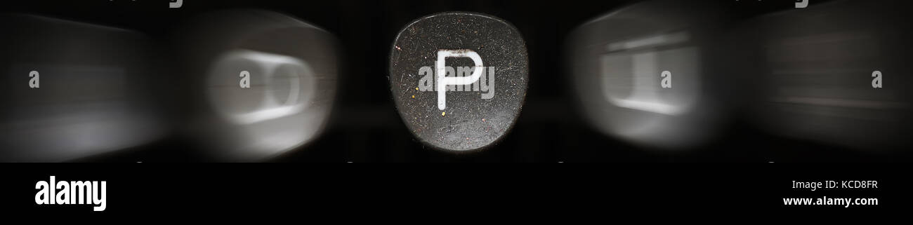 The letter of the alphabet in English P Stock Photo - Alamy
