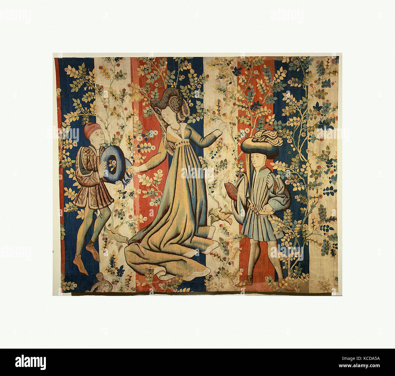 Medieval french courtiers hi-res stock photography and images - Alamy