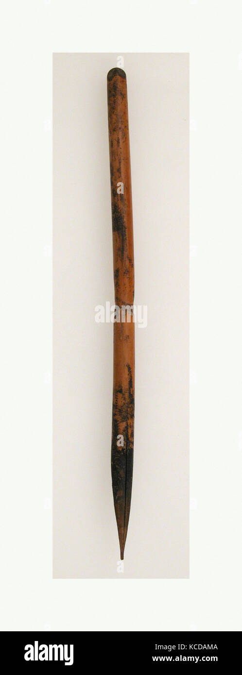 Pen, 580–640, Made in Thebes, Byzantine Egypt, Coptic, Reed, Overall: 6 ...