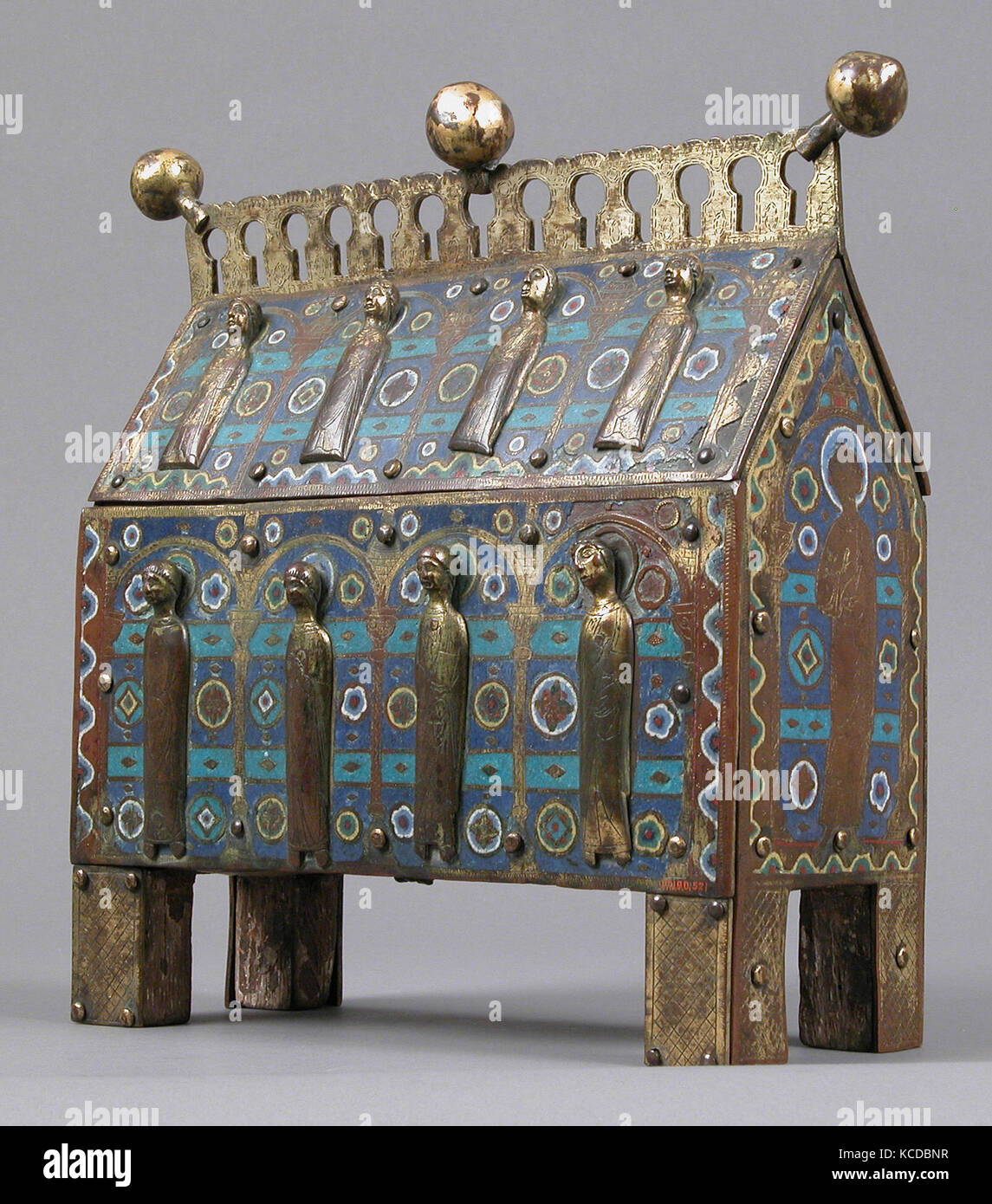 Chasse, 13th century, Made in Limoges, France, French, Copper-gilt and ...