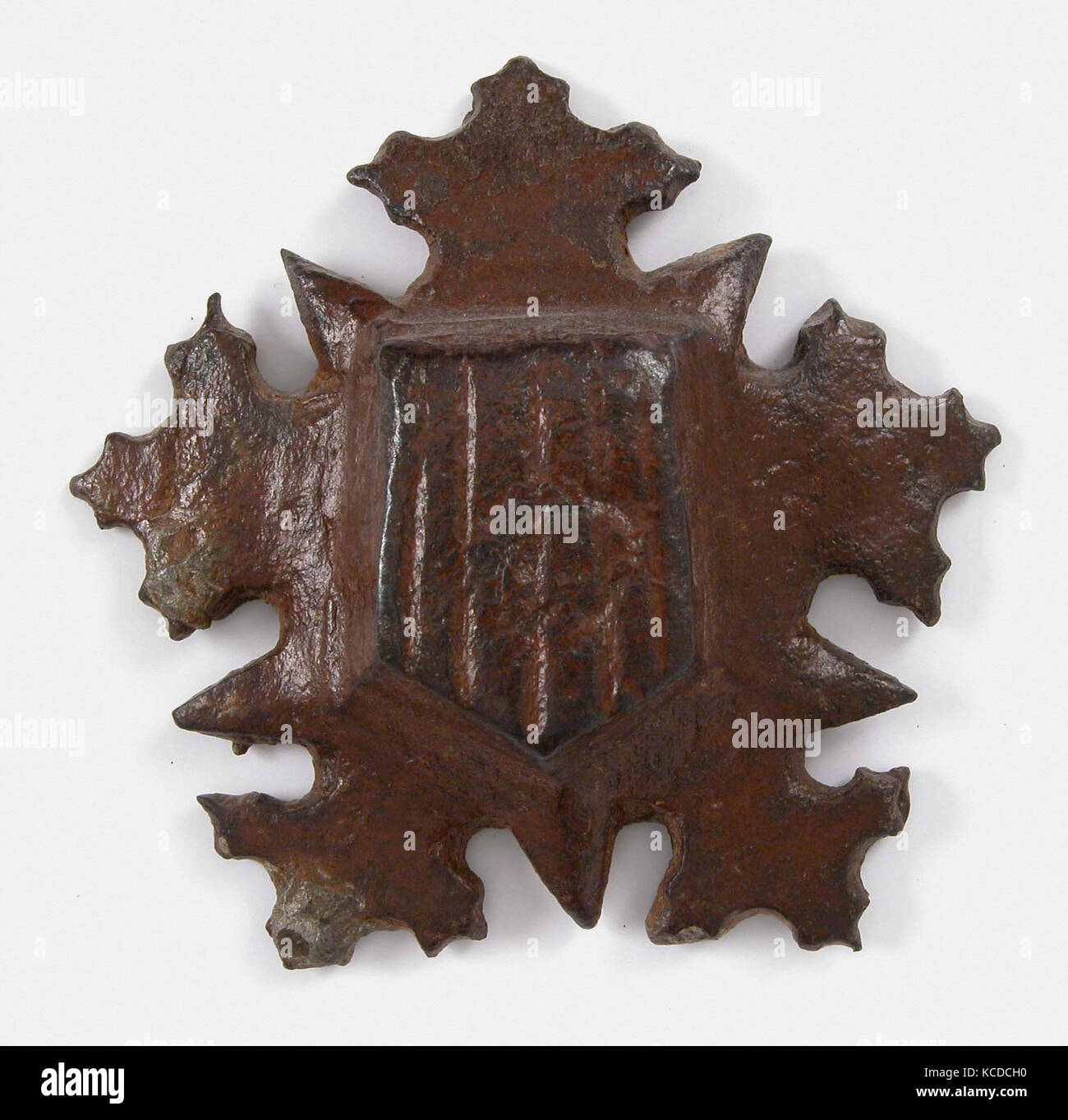 Door Nail, 15th–16th century, European, Iron, Overall: 2 15/16 x 2 15/ ...
