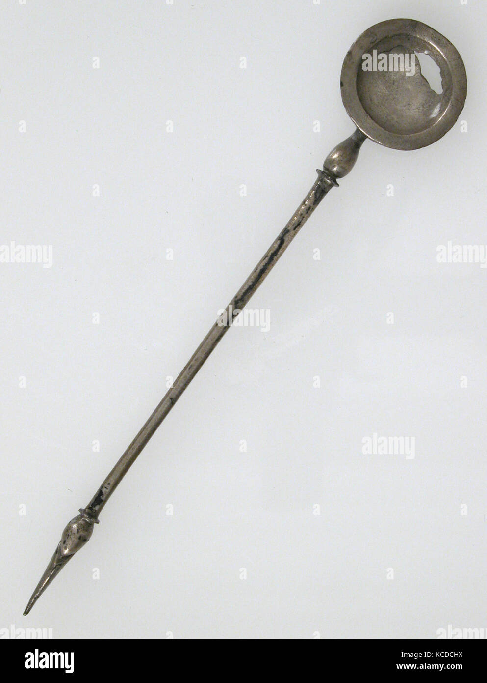 Liturgical Spoon, 6th century, Byzantine, Silver, Overall: 6 5/16 x 1 1 ...