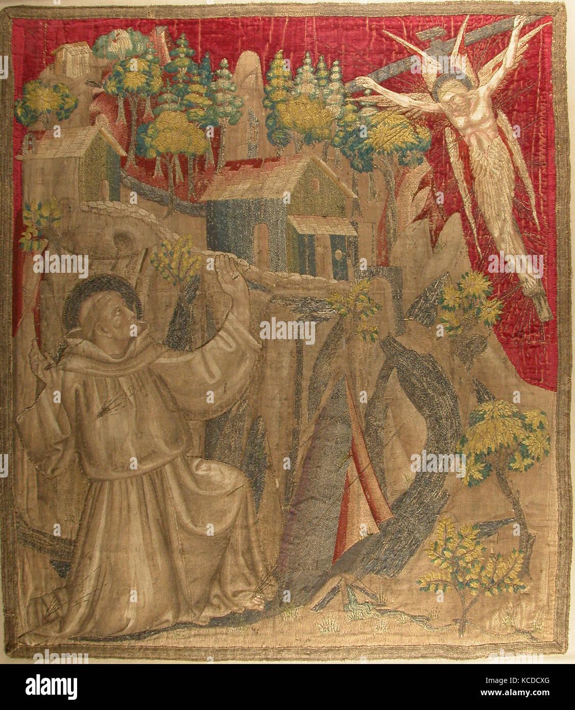 Saint francis receiving the stigmata hi-res stock photography and ...