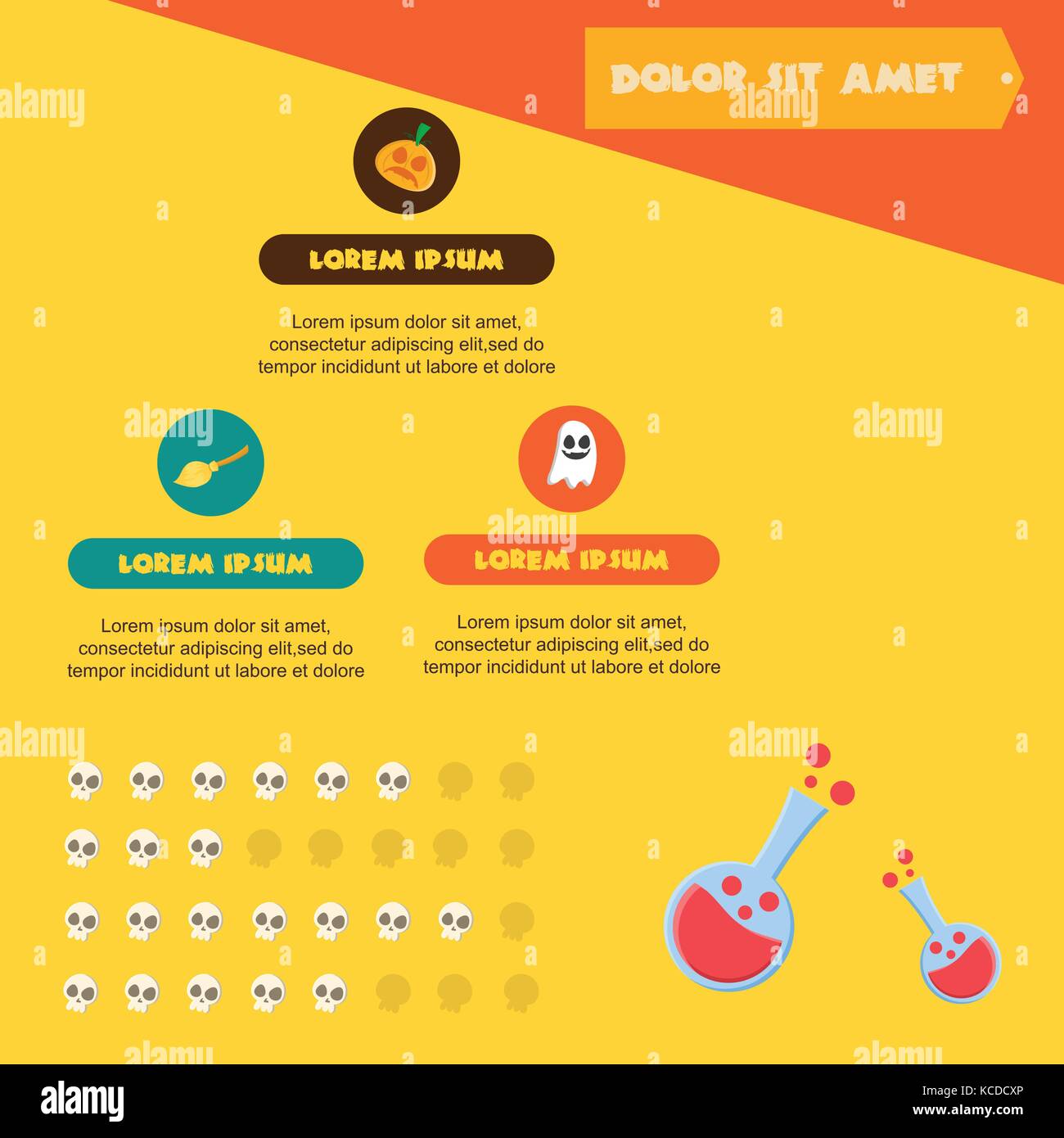 Halloween Infographic style design vector Stock Vector Image & Art - Alamy
