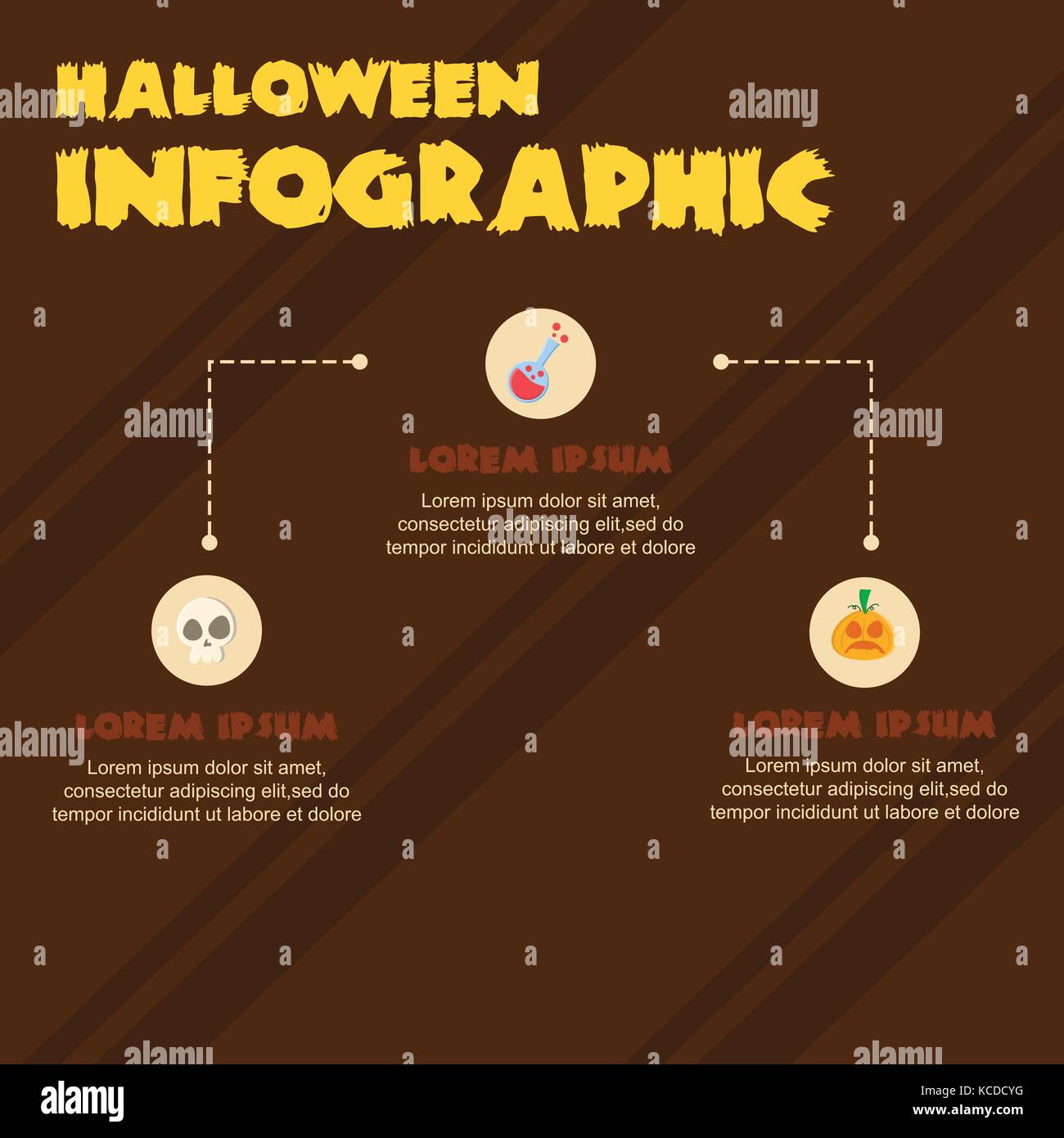 Halloween Infographic design various collection Stock Vector Image ...