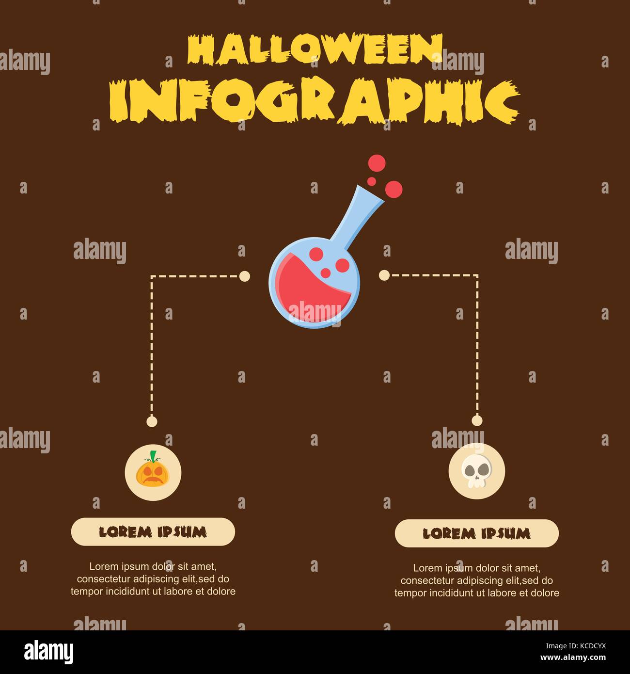 Halloween Infographic design various collection Stock Vector Image ...