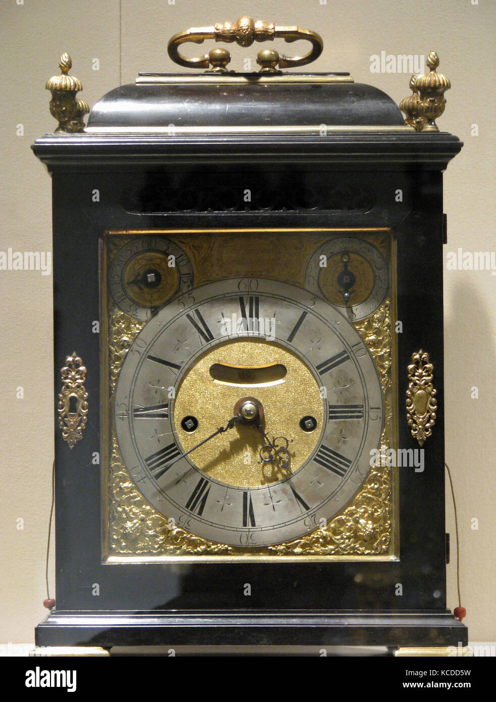 Table or bracket clock, Clockmaker: Thomas Tompion, ca. 1696 Stock ...