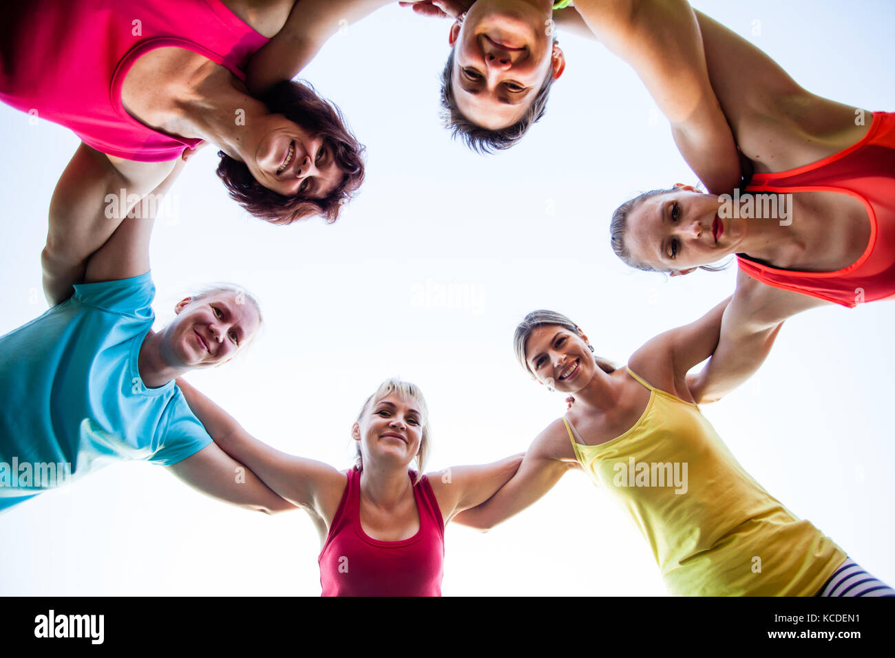Woman sport club outdoor Stock Photo - Alamy