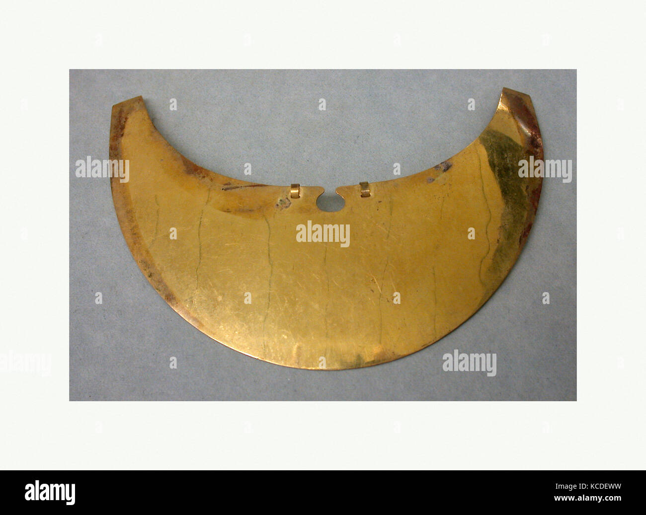 Nose Ornament, 1st–3rd century, Peru, Moche, Gold, H. 3 5/8 x W. 5 1/4 ...